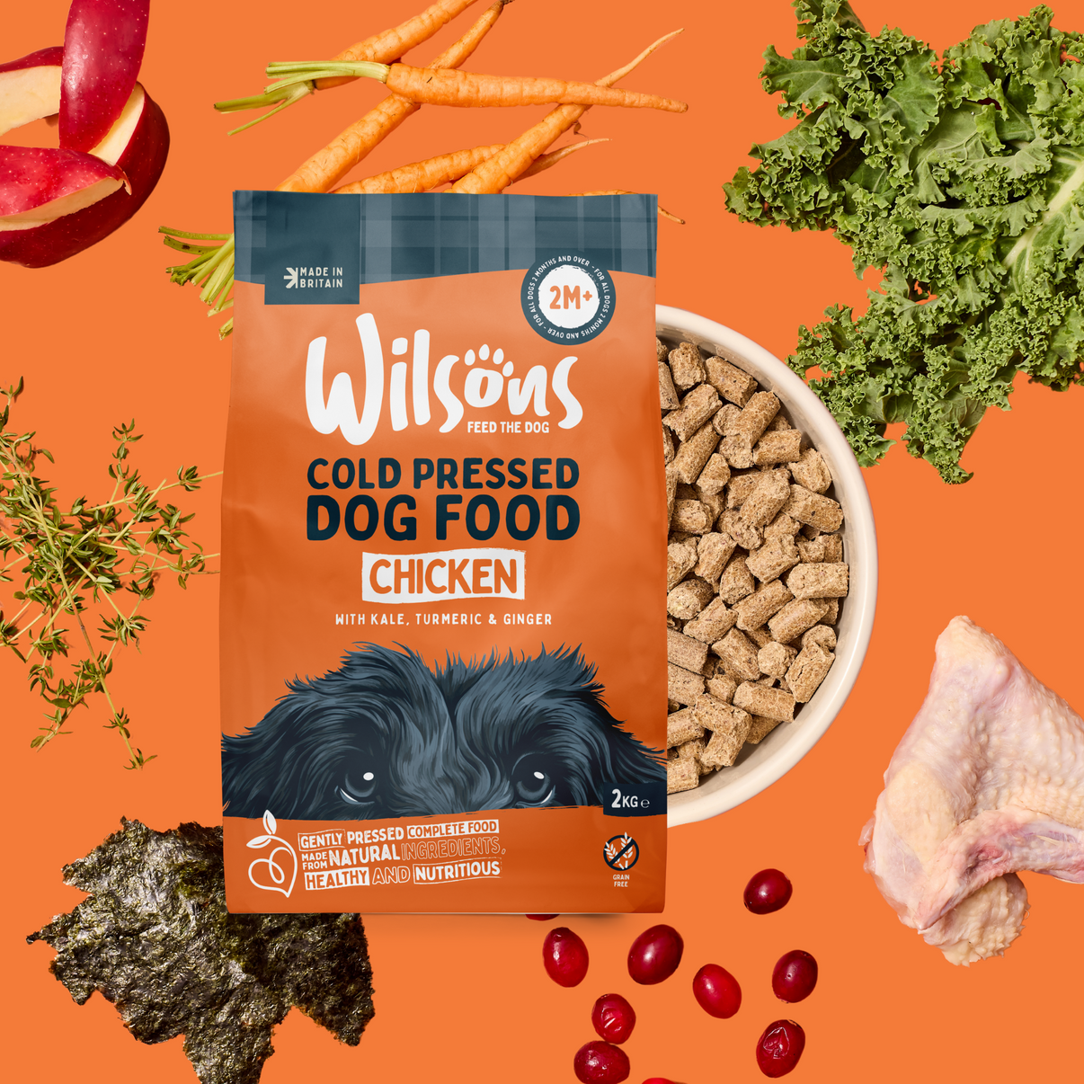 Wilsons Chicken Cold Pressed Dog Food | This Is Not Kibble – Wilsons ...