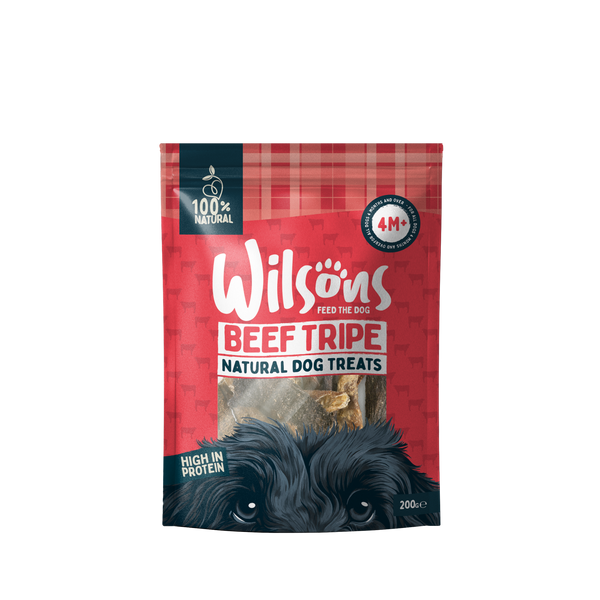 Wilsons Beef Tripe Treats For Dogs | Guilt-Free Dog Treats – Wilsons ...