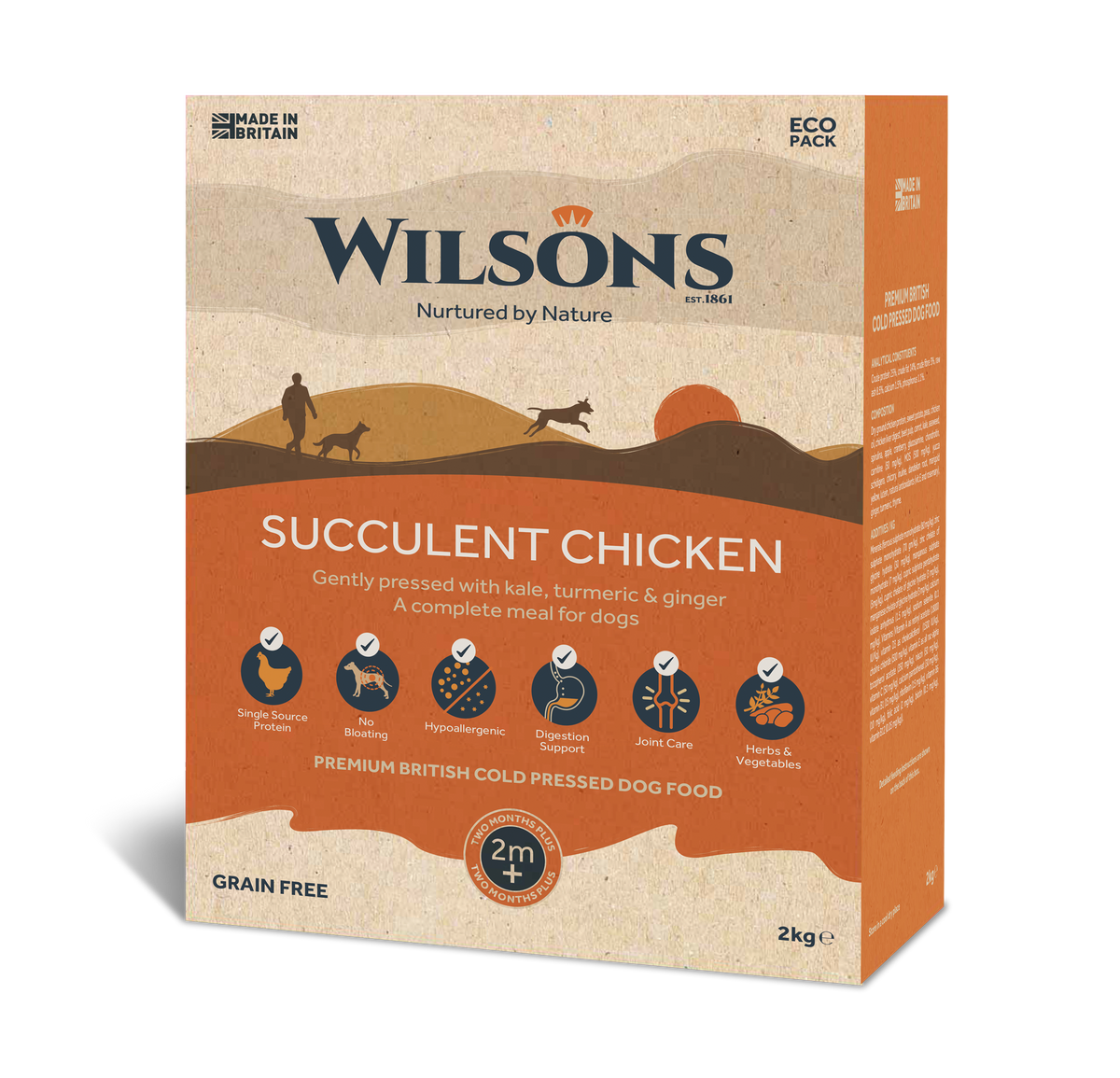 Succulent Chicken Premium Cold Pressed Dog Food | Made in the UK ...